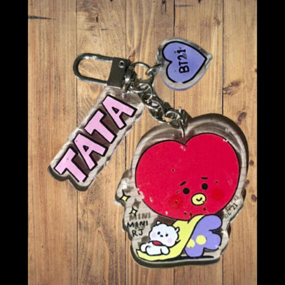 Other | Bts Bt21 Miniso Tata Keychain | Poshmark